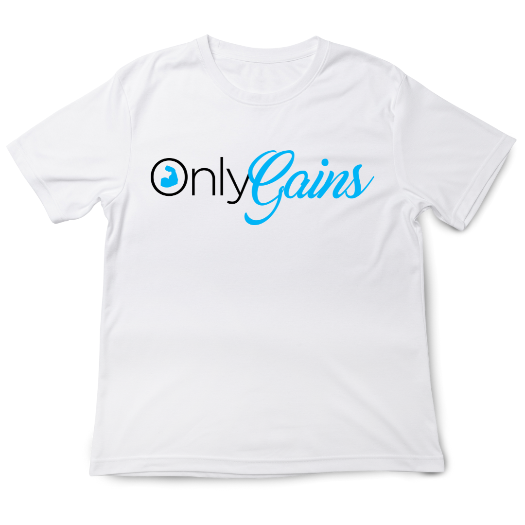 Only Gains Gym Workout T Shirt – Teerific