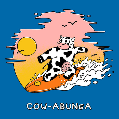 Cow-Abunga Hoodie – Teerific